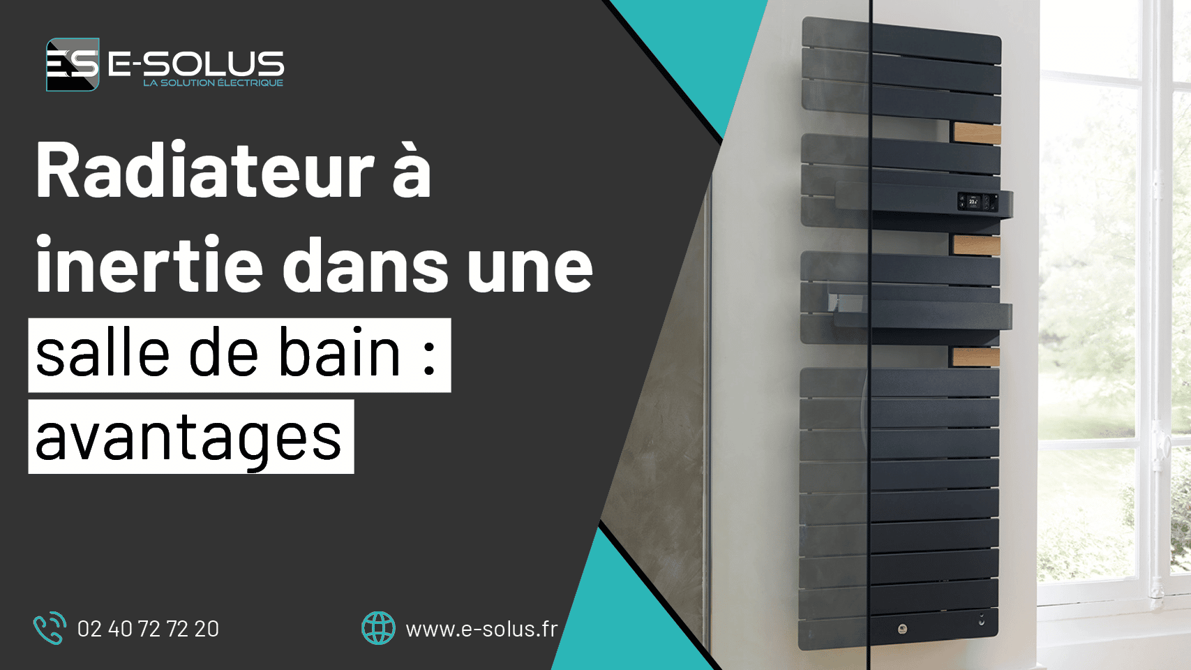 Radiateur à inertie dans une salle de bain : Avantages